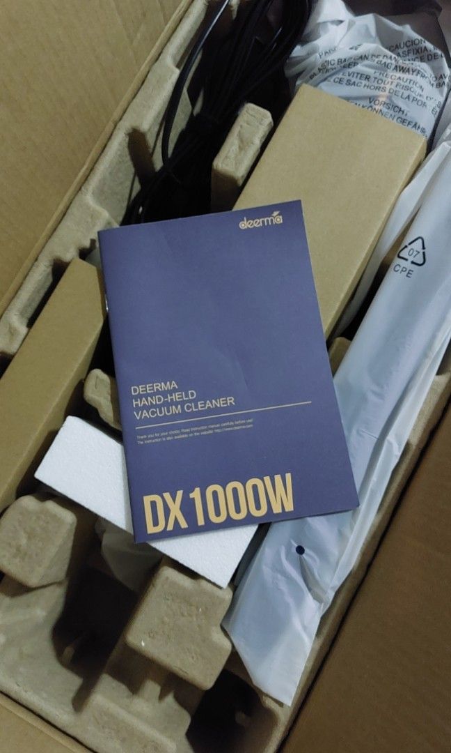 DEERMA | Handheld Vacuum Cleanerr DX1000W, TV & Home Appliances, Vacuum ...