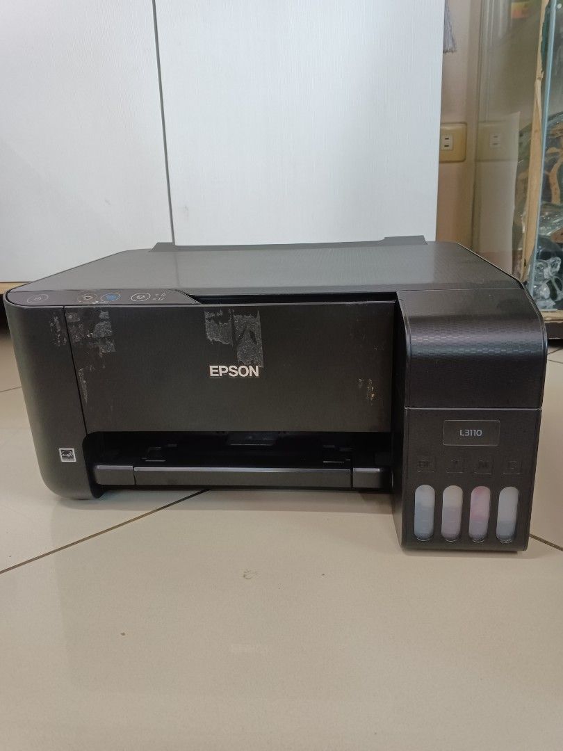 (Defective Print Head) EPSON ECOTANK all-in-one Printer, Computers ...