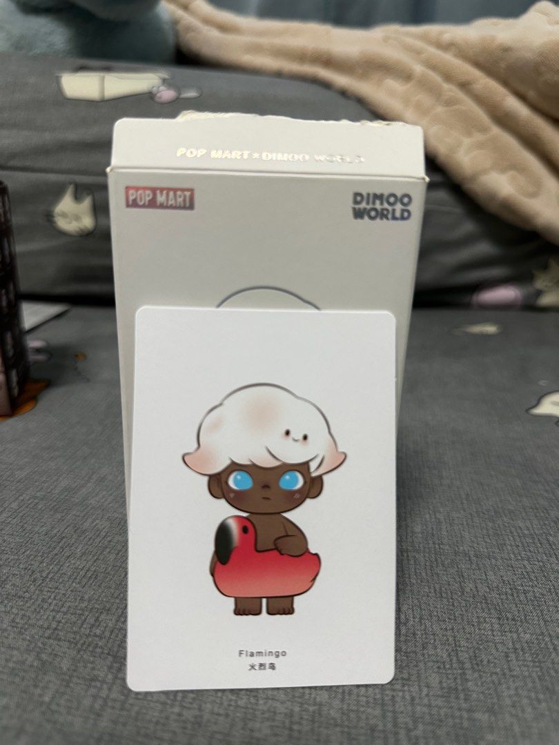 Dimoo retro series (flamingo), Hobbies & Toys, Toys & Games on Carousell