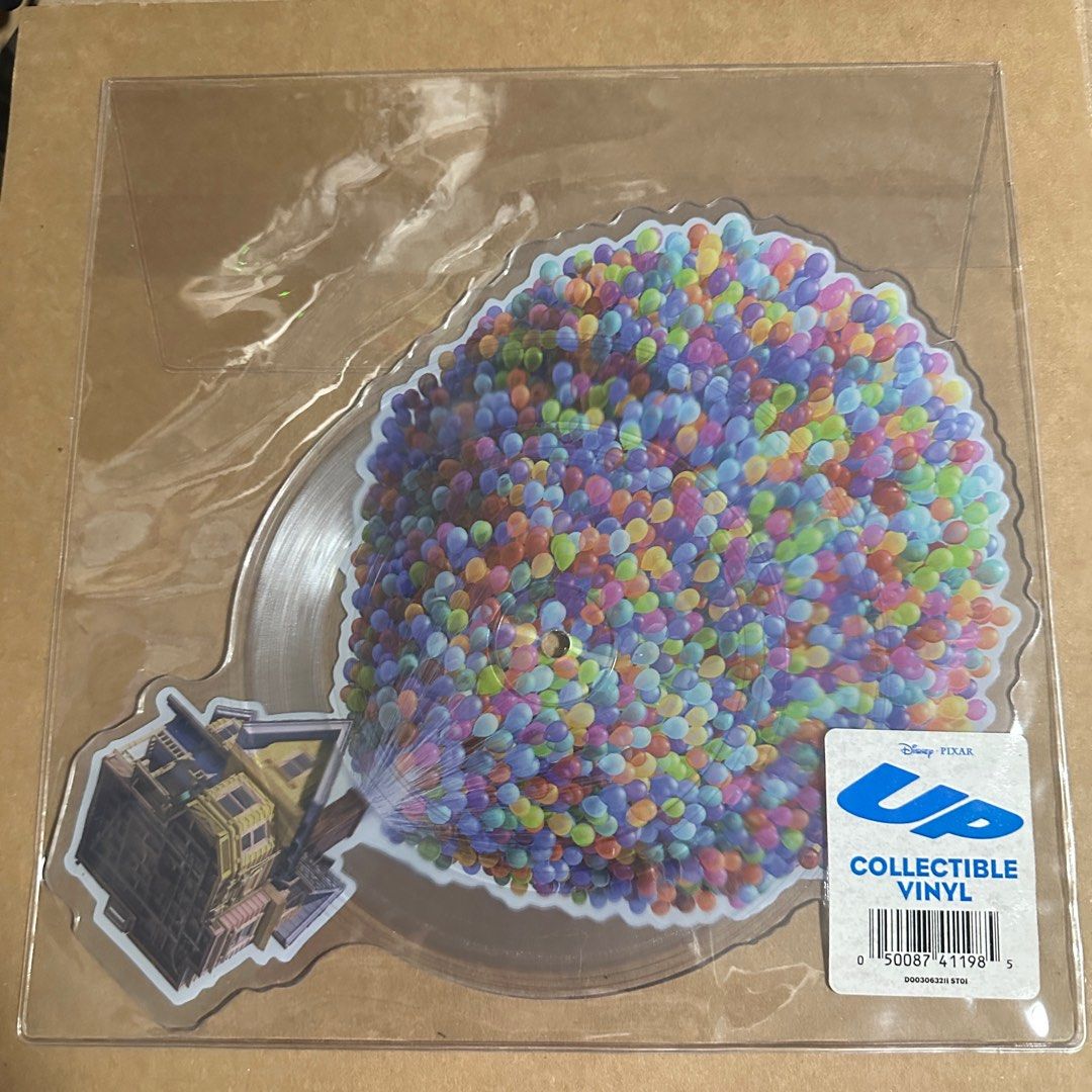 Disney Up! Die-cut 10” Vinyl Picture Disc vinyl record, Hobbies & Toys ...