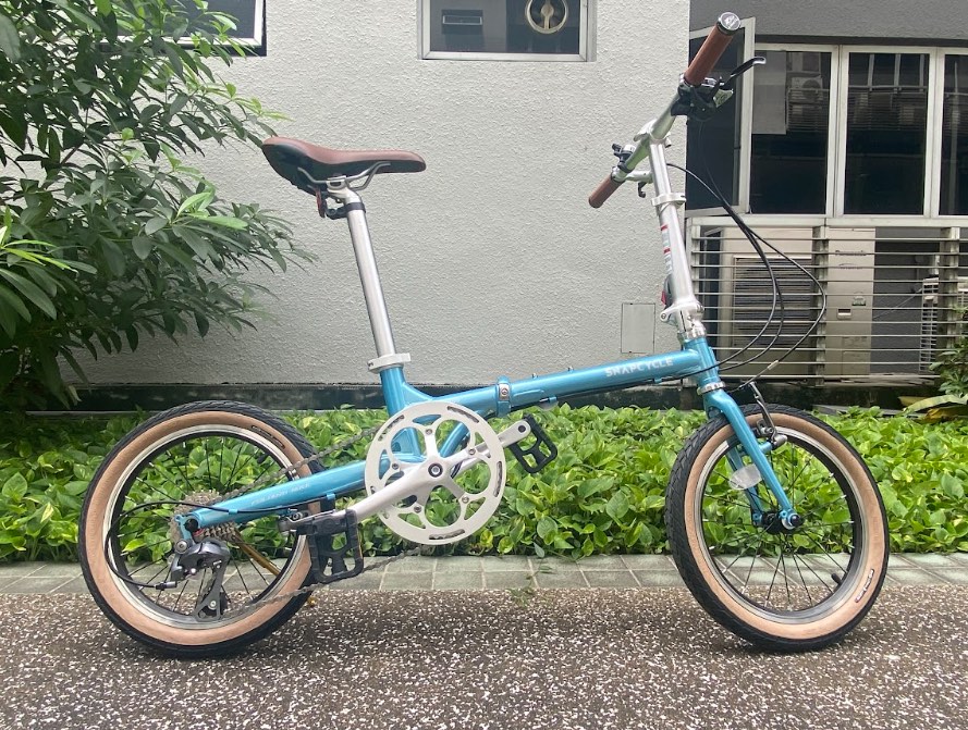 Display Snapcycle Mini 16-inch Light Weight Folding Bike (Demo Set), Sports Equipment, Bicycles ...