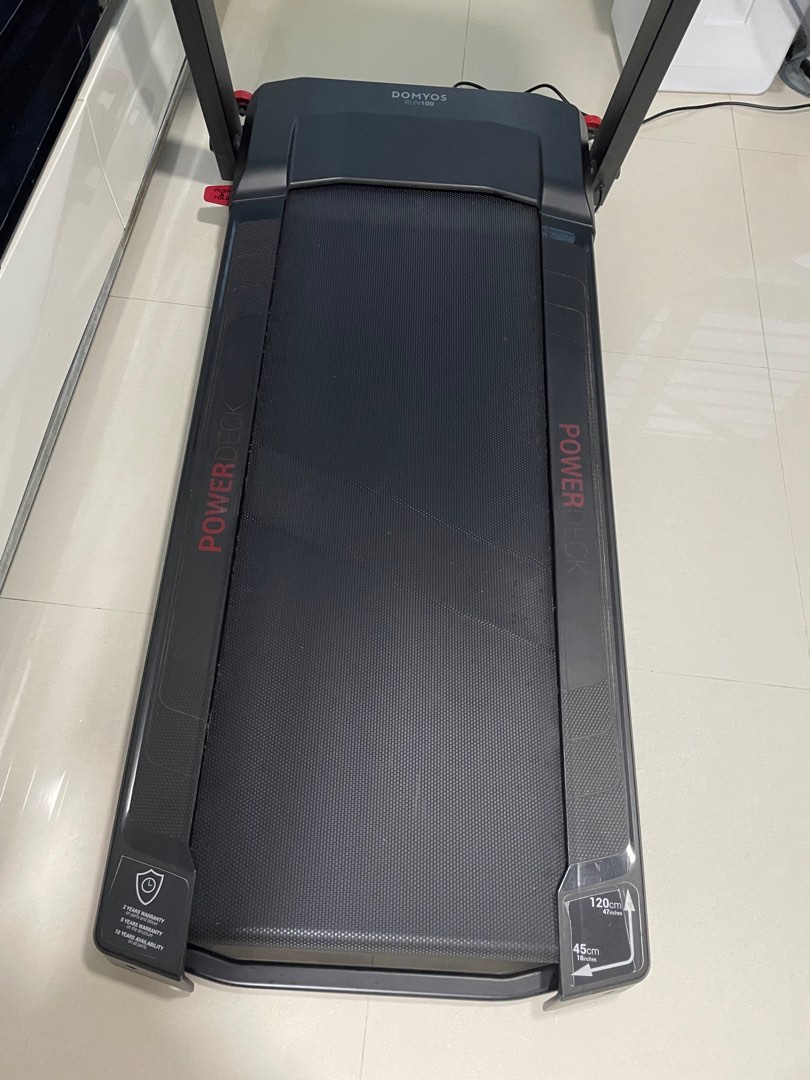 Domyos Treadmill 100E, Sports Equipment, Exercise & Fitness, Cardio ...