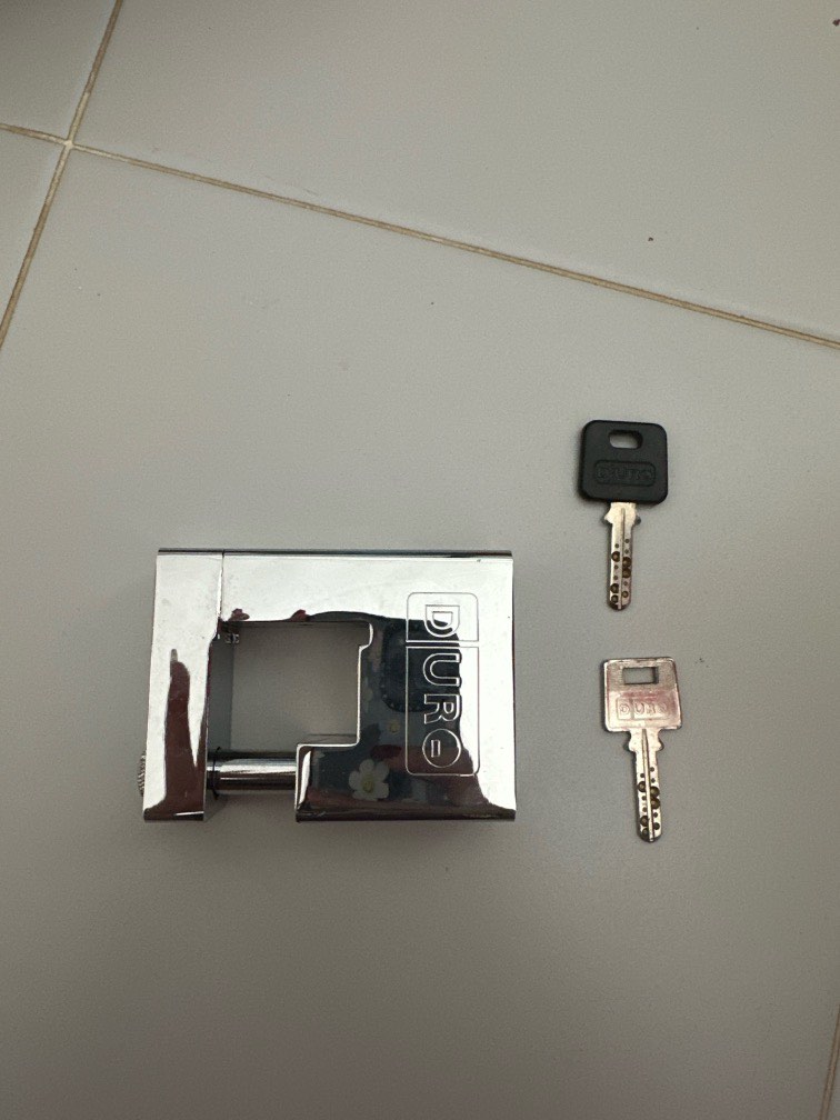 Duro gate lock, Furniture & Home Living, Security & Locks, Locks, Doors ...