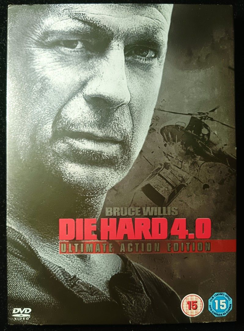 UK DVD DIE HARD 4.0 Ultimate Action Edition Original 2 Disc Bruce ...