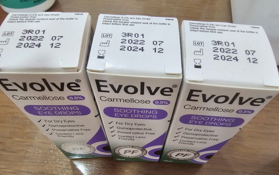 Evolve Soothing Eye Drops, Beauty & Personal Care, Vision Care on Carousell