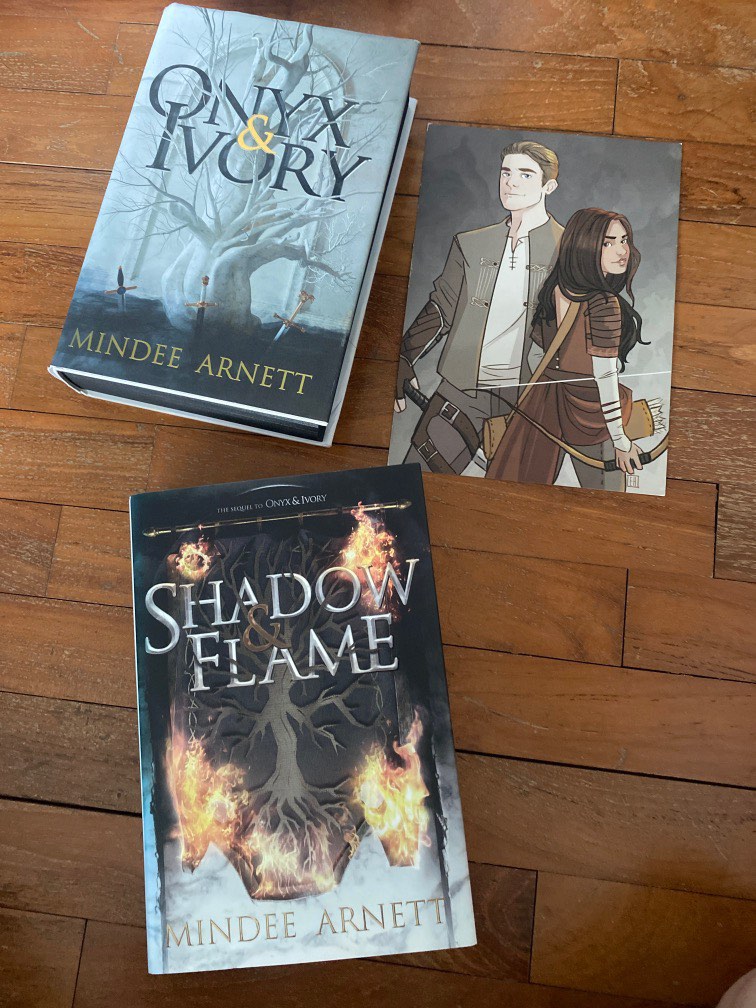 Fairyloot Edition of Onyx and Ivory (Sprayed Edges) and Shadow and ...