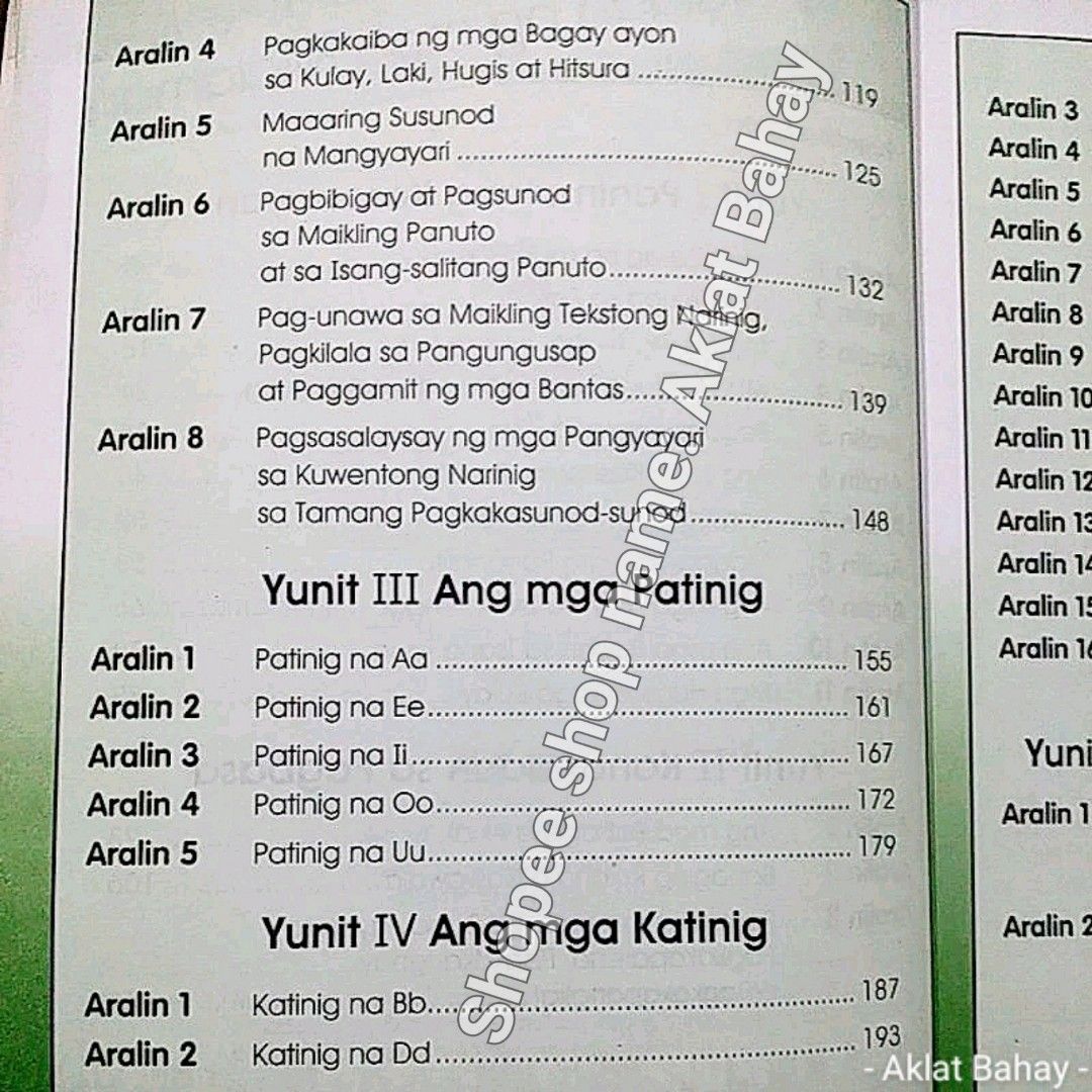 Filipino sa Pagbasa at Pagsulat Prep/Nursery/Kinder (4 to 6 years old ...