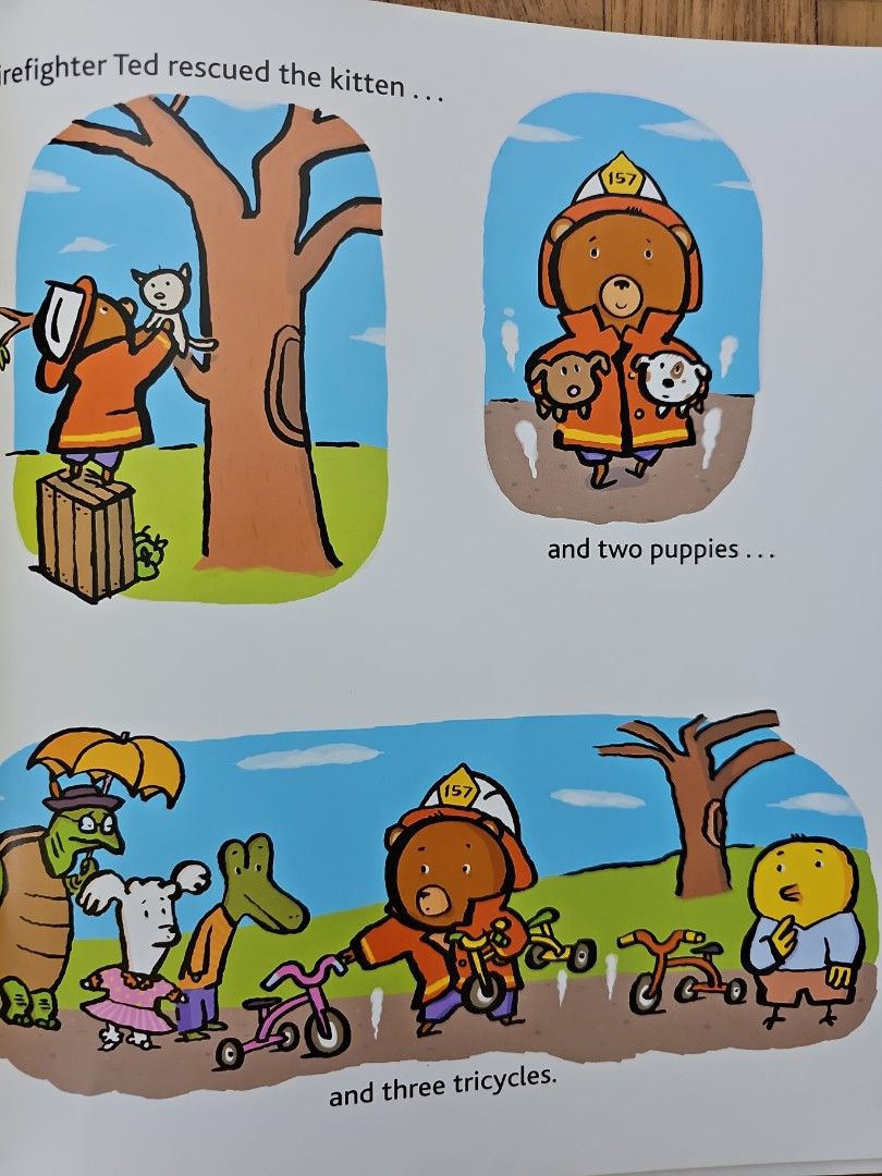 firefighter Ted, Hobbies & Toys, Books & Magazines, Children's Books on ...