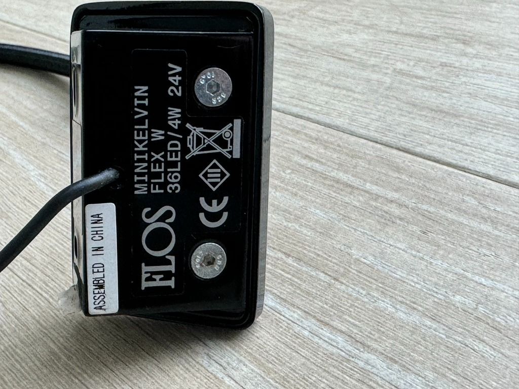 Flos Mini Kelvin Flex LED Wall Mount Lights x2 by Antonio Citterio ...