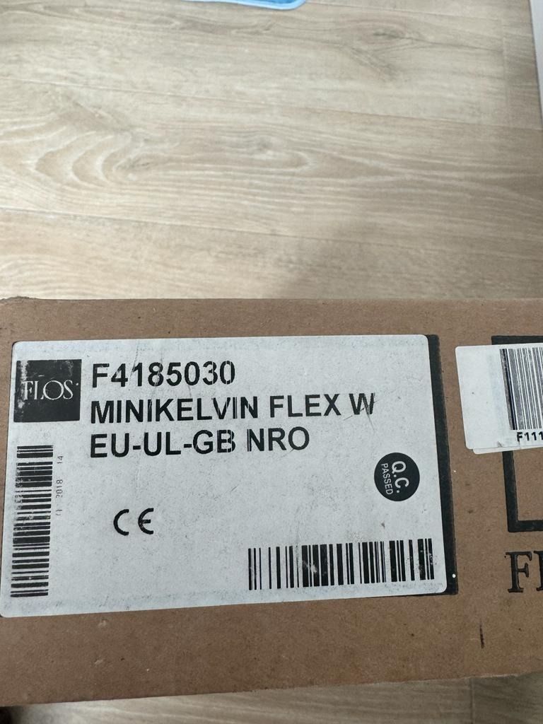 Flos Mini Kelvin Flex LED Wall Mount Lights x2 by Antonio Citterio ...