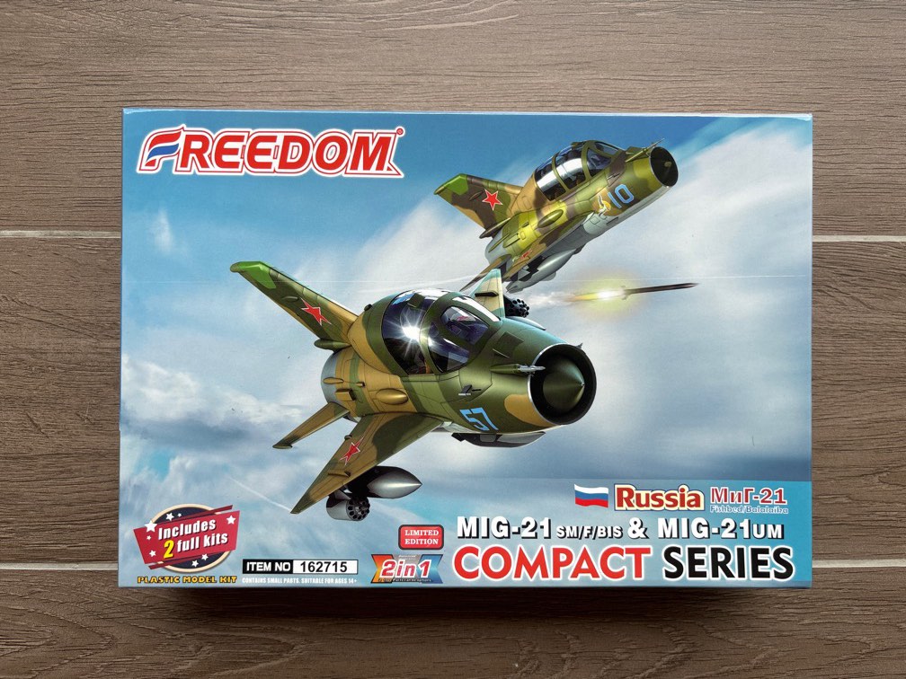 FREEDOM MIG-21 Compact Series @ $15, Hobbies & Toys, Toys & Games on ...