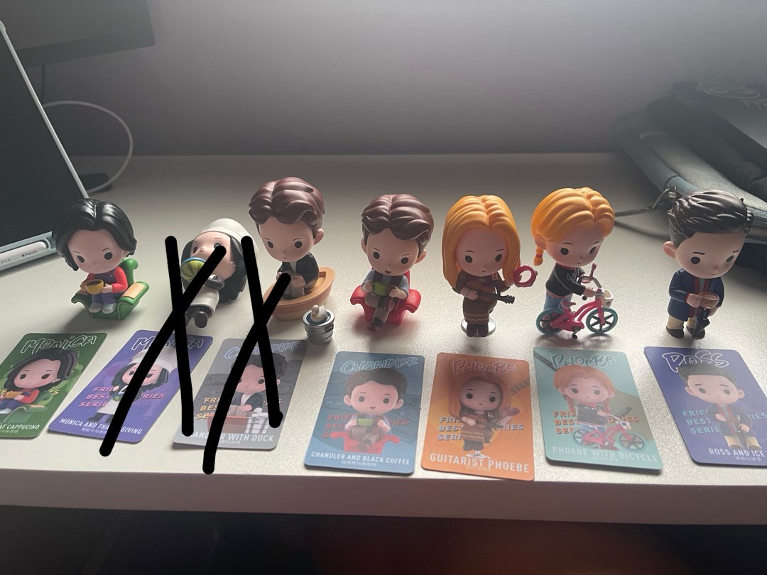 FRIENDS POPMART, Hobbies & Toys, Toys & Games on Carousell