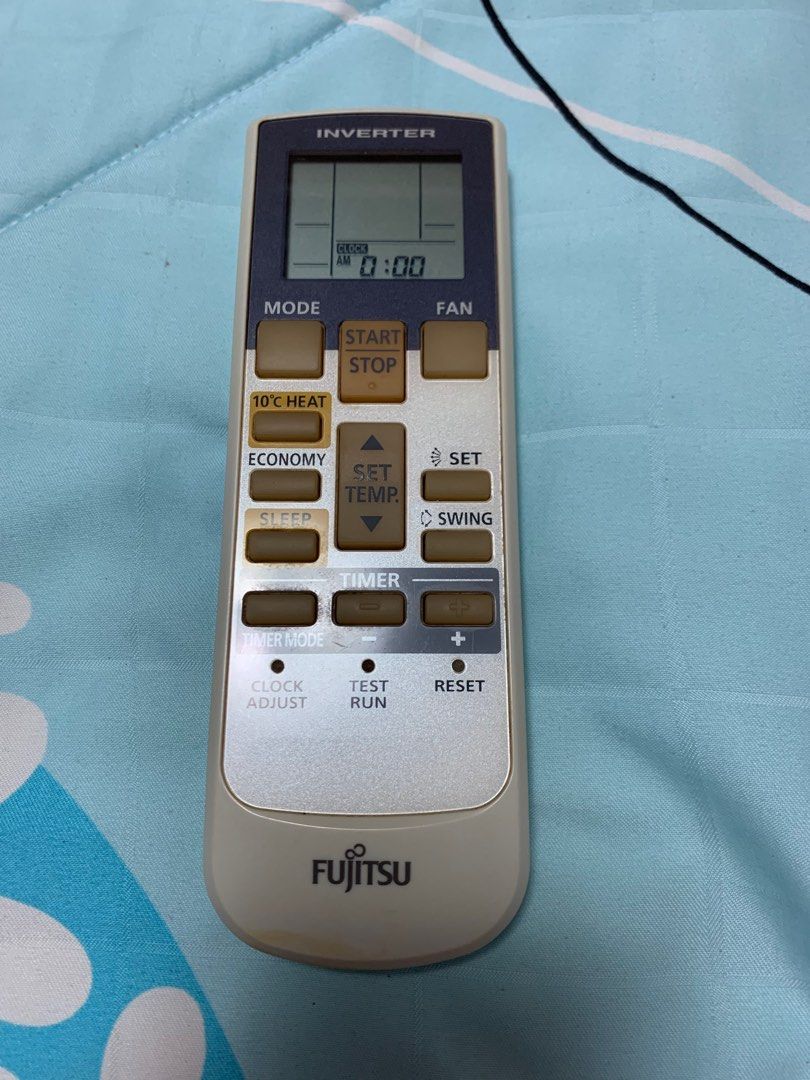 Fujisu inverter aircon remote, TV & Home Appliances, Air Conditioners ...