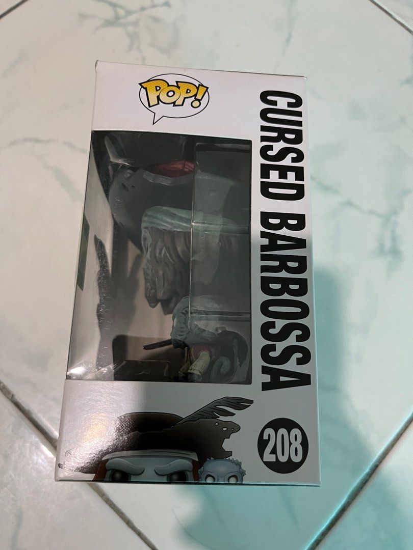 Funko Pop- cursed Barbossa 2016 exclusive, Hobbies & Toys, Toys & Games ...