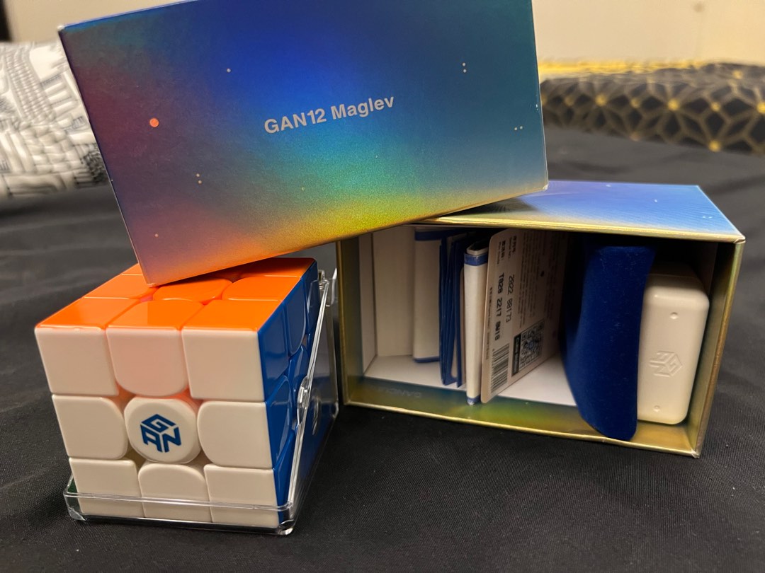 Gan 12 maglev UV with box & adjusting tool, Hobbies & Toys, Toys ...