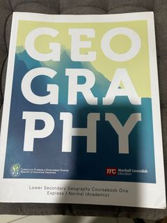 Geography Secondary One Coursebook, Hobbies & Toys, Books & Magazines ...