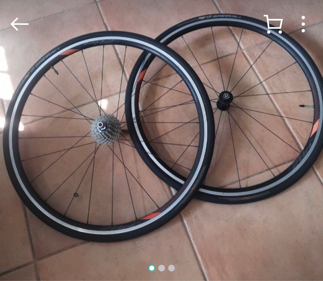 giant alu wheels with 25c tyre, Sports Equipment, Bicycles & Parts ...