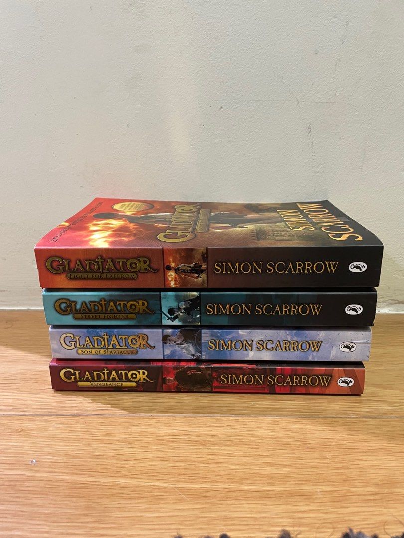 Gladiator book series simon scarrow, Hobbies & Toys, Books & Magazines ...
