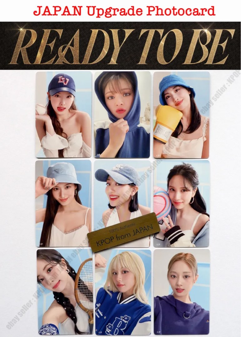 GO/PO Twice Ready To Be Japan Photocard, Hobbies & Toys, Memorabilia ...