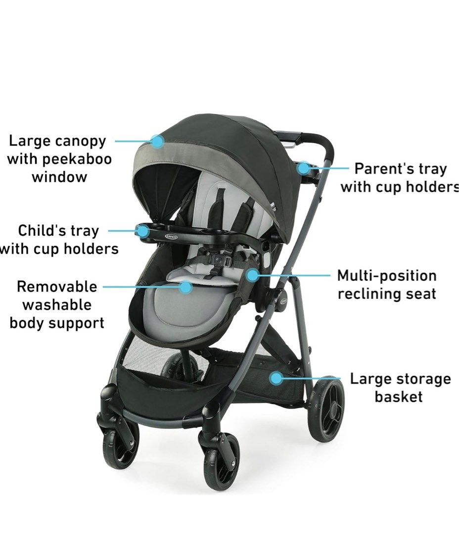 Graco Modes Click Connect Stroller, Babies & Kids, Going Out, Strollers ...