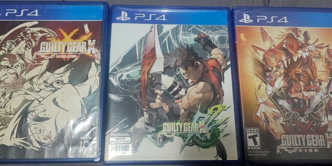 Guilty Gear X bundle, Video Gaming, Video Games, PlayStation on Carousell