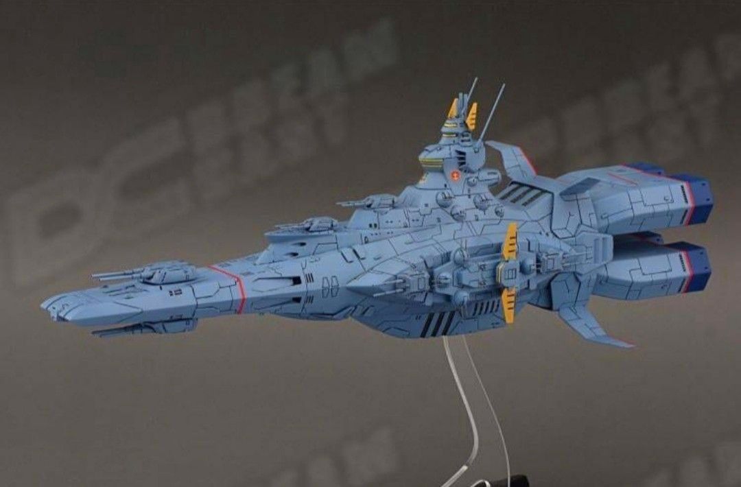 機動戰士 1/1700 1:1700 Gundam Origin 高達連邦軍戰艦 Magellan class the origin ver ...