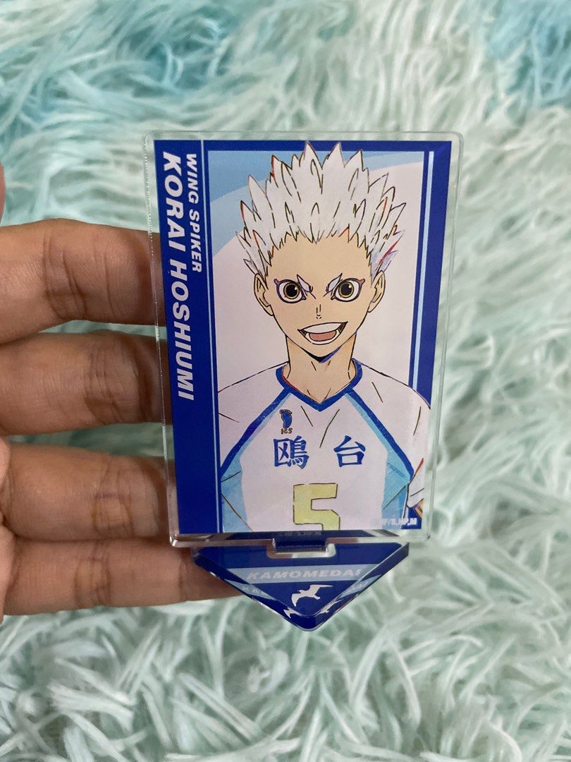 Haikyuu hoshiumi korai haikyu anime shikishi artboard sticker acrylic ...