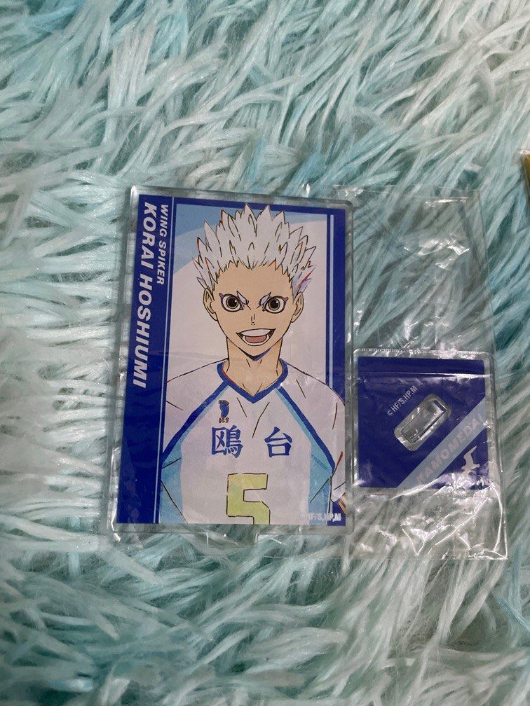 Haikyuu hoshiumi korai haikyu anime shikishi artboard sticker acrylic ...