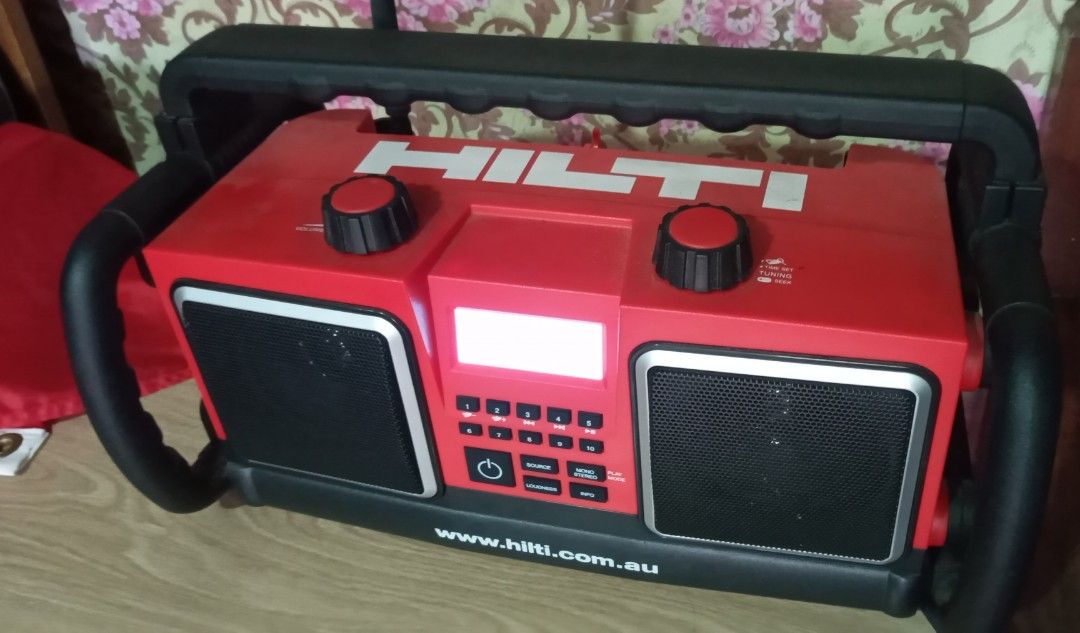 Hilti Job Site Radio | boombox, Audio, Other Audio Equipment on Carousell