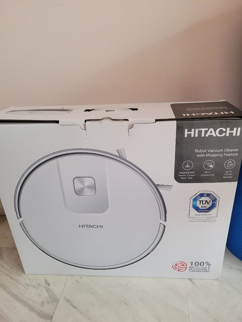 Hitachi Robot Vacuum RV-X15N, TV & Home Appliances, Vacuum Cleaner ...