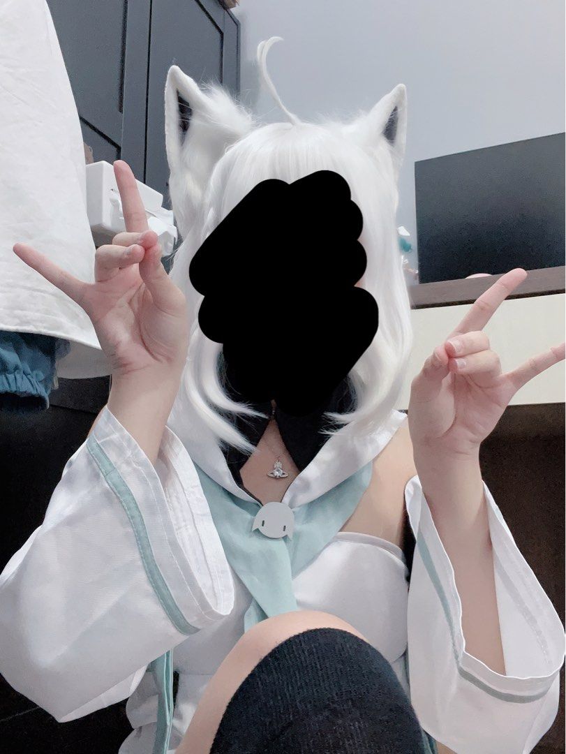 Hololive Shirakami Fubuki Cosplay, Hobbies & Toys, Memorabilia ...