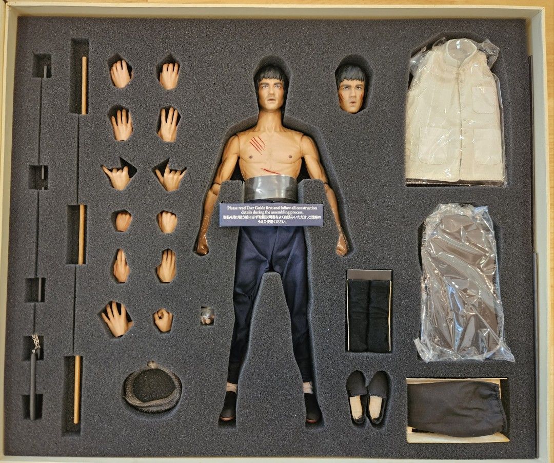 Hot Toys - DX04 Bruce Lee - Enter The Dragon, Hobbies & Toys, Toys ...