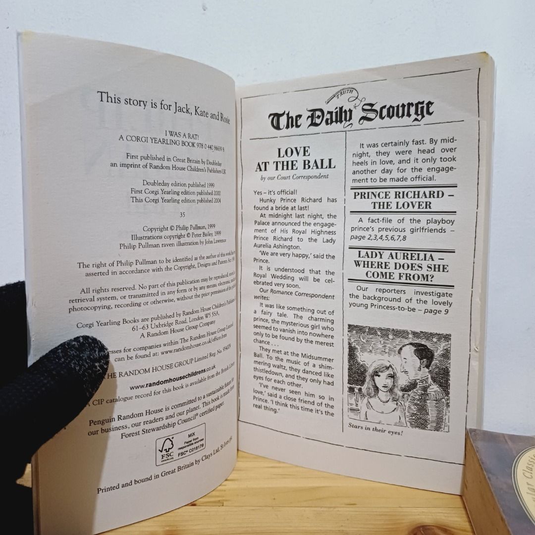I Was a Rat! by Philip Pullman, Hobbies & Toys, Books & Magazines ...