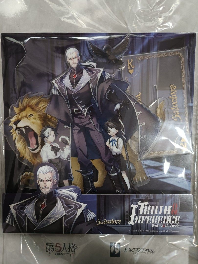 Identity V 5th Anniversary Standees, COA VI pin, Hobbies & Toys ...