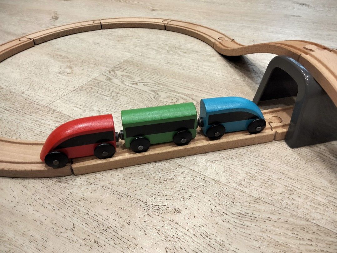 IKEA train set, Babies & Kids, Infant Playtime on Carousell