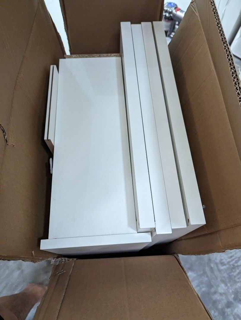 IKEA Wardrobe Elvagri Pole System, Furniture & Home Living, Furniture ...