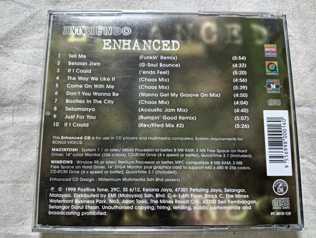 Innuendo - Enhanced, Hobbies & Toys, Music & Media, CDs & DVDs on Carousell