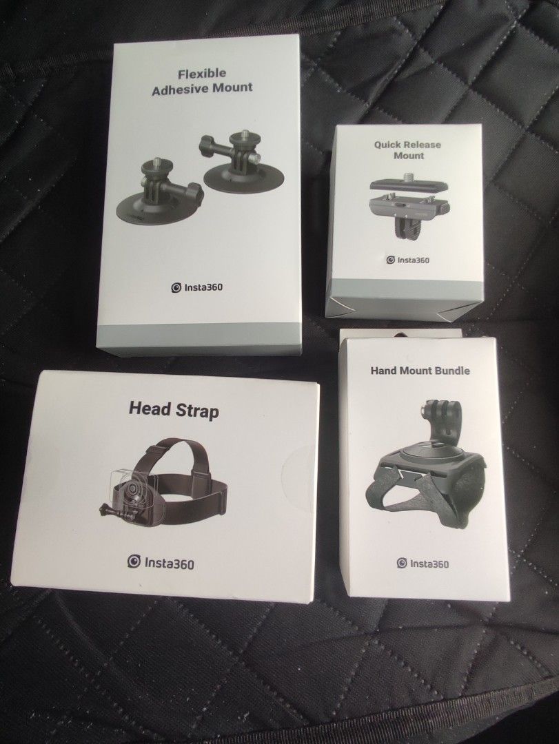 Insta360 Flexible Adhesive Mount Insta360 Quick Release Mount Hand ...