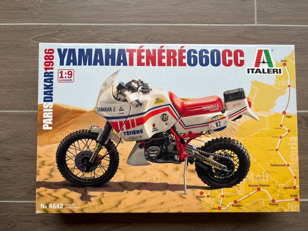 ITALERI 1/9 Yamaha Tenere 660cc @ $70, Hobbies & Toys, Toys & Games on ...