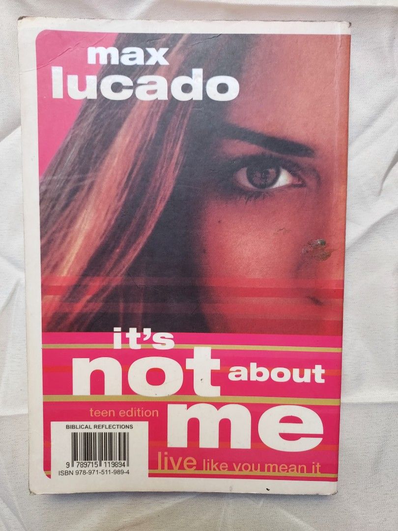 It's not about me by Max Lucado, Hobbies & Toys, Books & Magazines ...