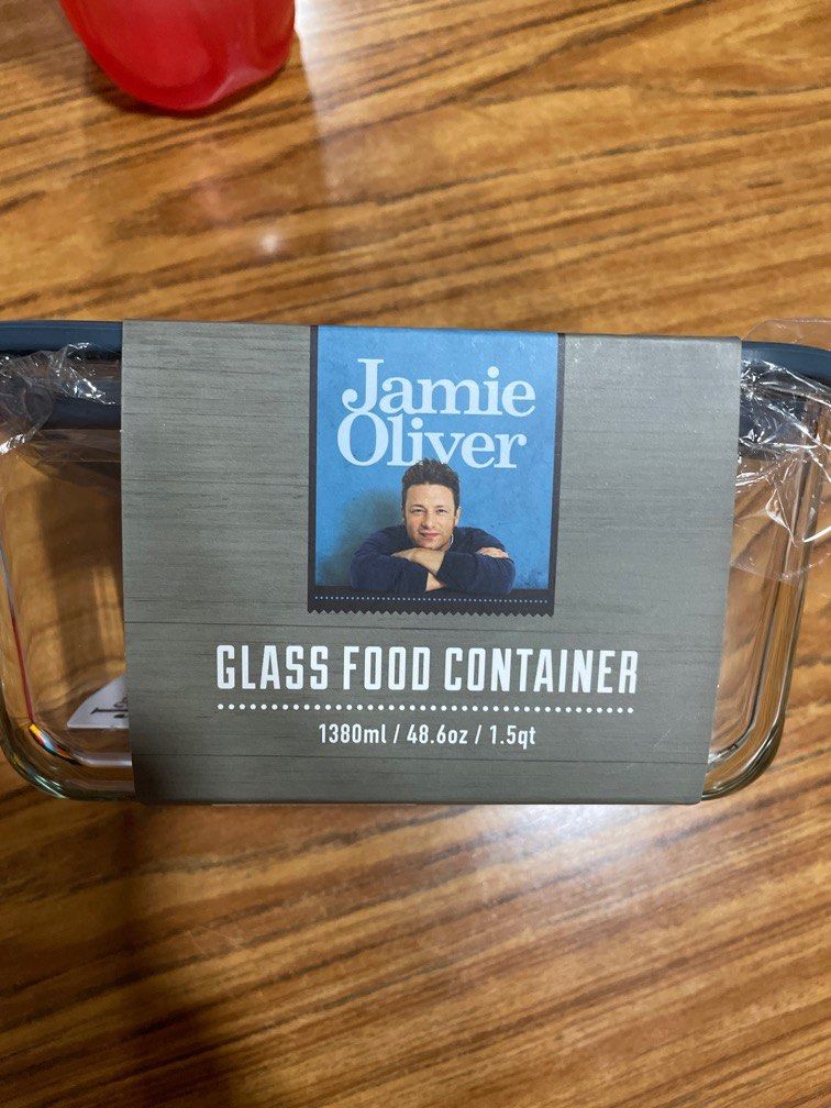 Jamie Oliver Glass Food Container, Furniture & Home Living, Kitchenware ...