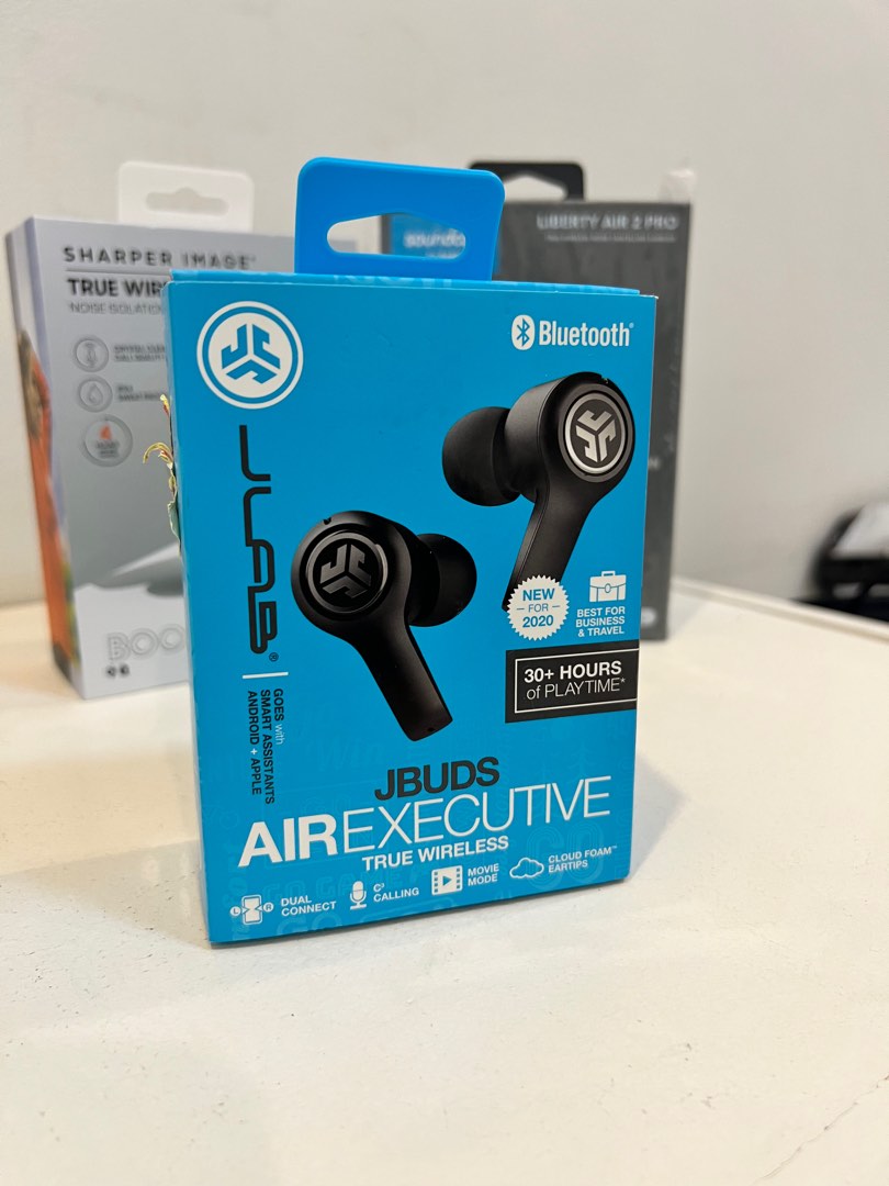 JLAB JBUDS Air executive true wireless earphones, Audio, Earphones on ...