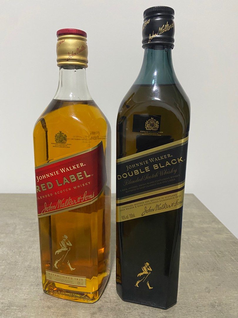 Free delivery within 2 days - Johnnie Walker Double Black & Red Label ...