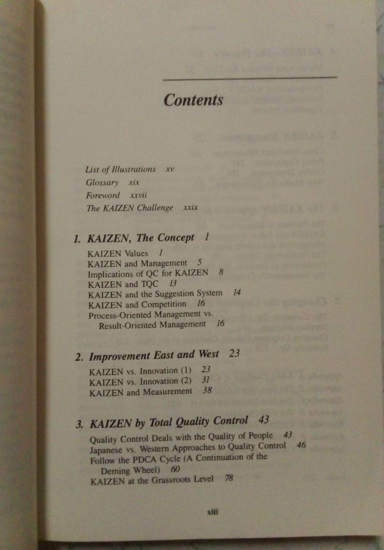 Kaizen - The Key to Japan's Competitive Success, Hobbies & Toys, Books & Magazines, Textbooks on ...