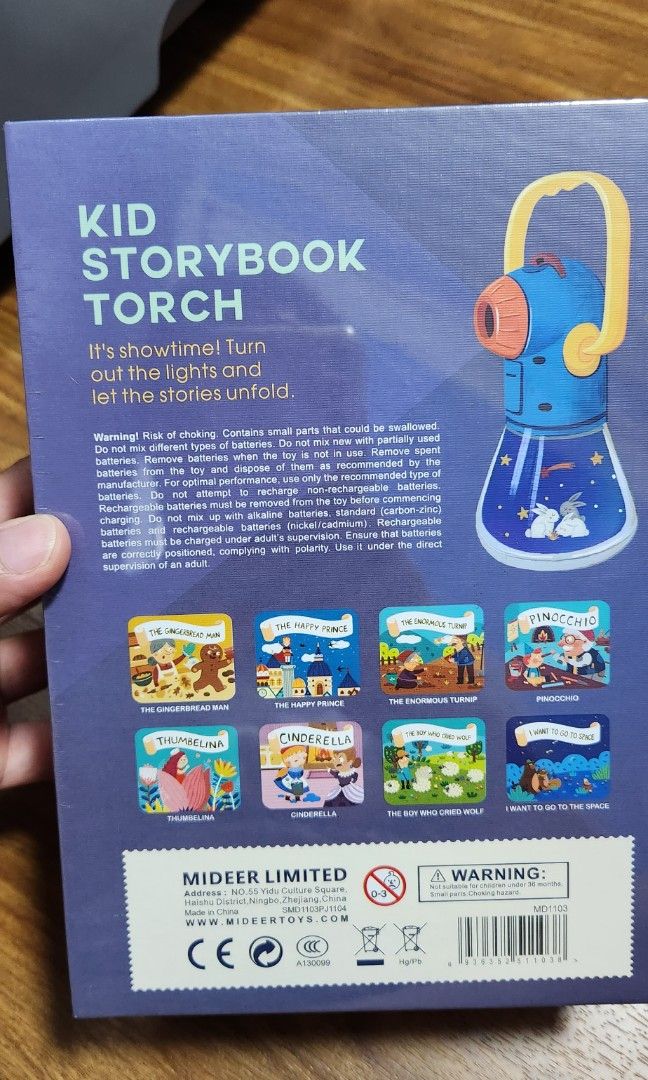 Kids Storybook Torch, Hobbies & Toys, Toys & Games on Carousell