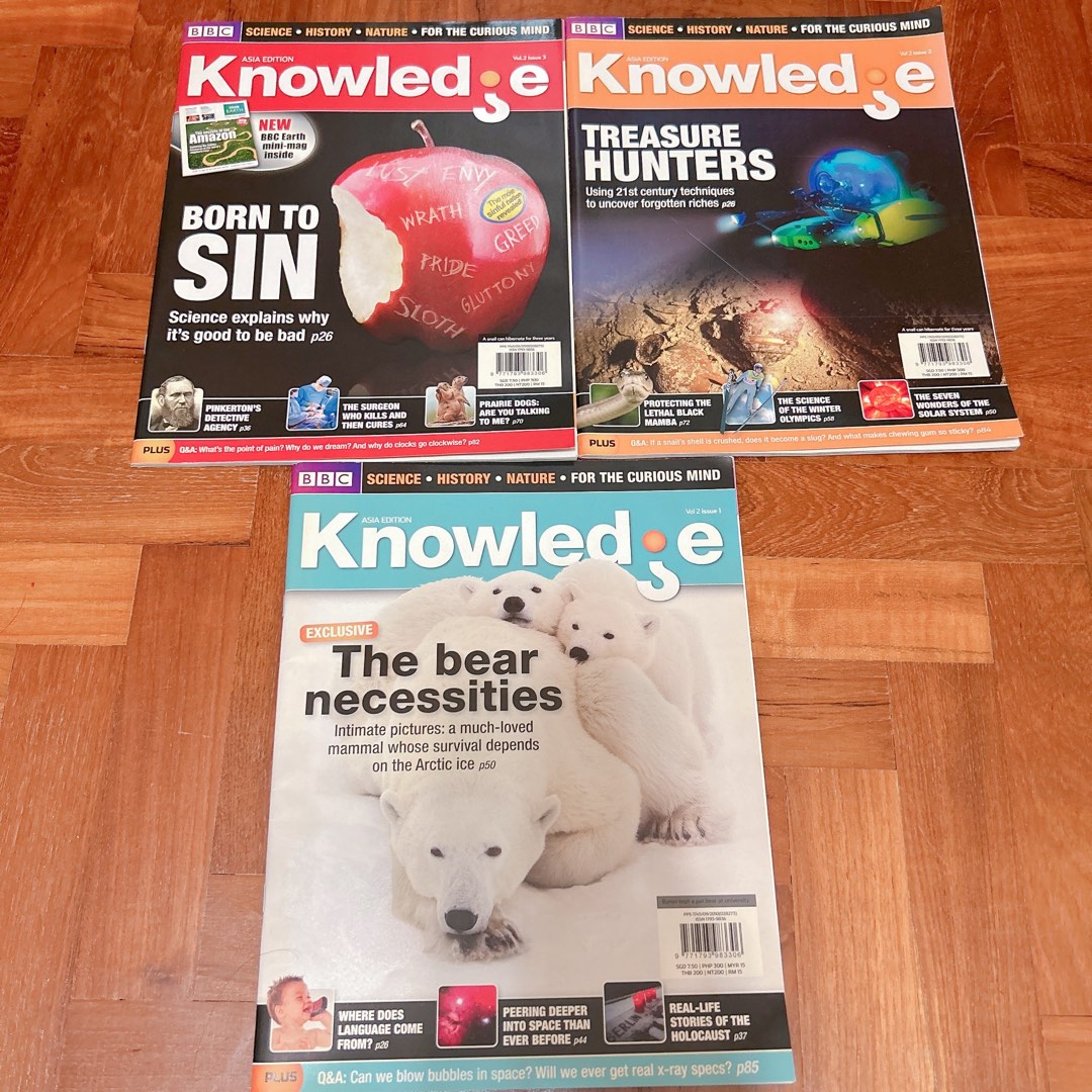 Knowledge Magazine, Hobbies & Toys, Books & Magazines, Magazines on ...