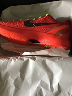 Kobe Nike Proto Red Grinch, Men's Fashion, Footwear, Sneakers on Carousell