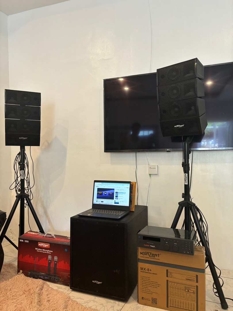 Konzert sound system set, Audio, Soundbars, Speakers & Amplifiers on ...