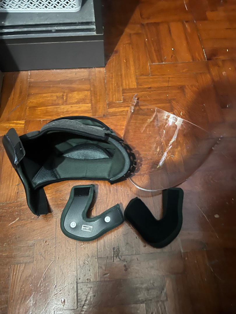 KYT VENOM SPONGE PADDING VISOR, Motorcycles, Motorcycle Accessories on ...