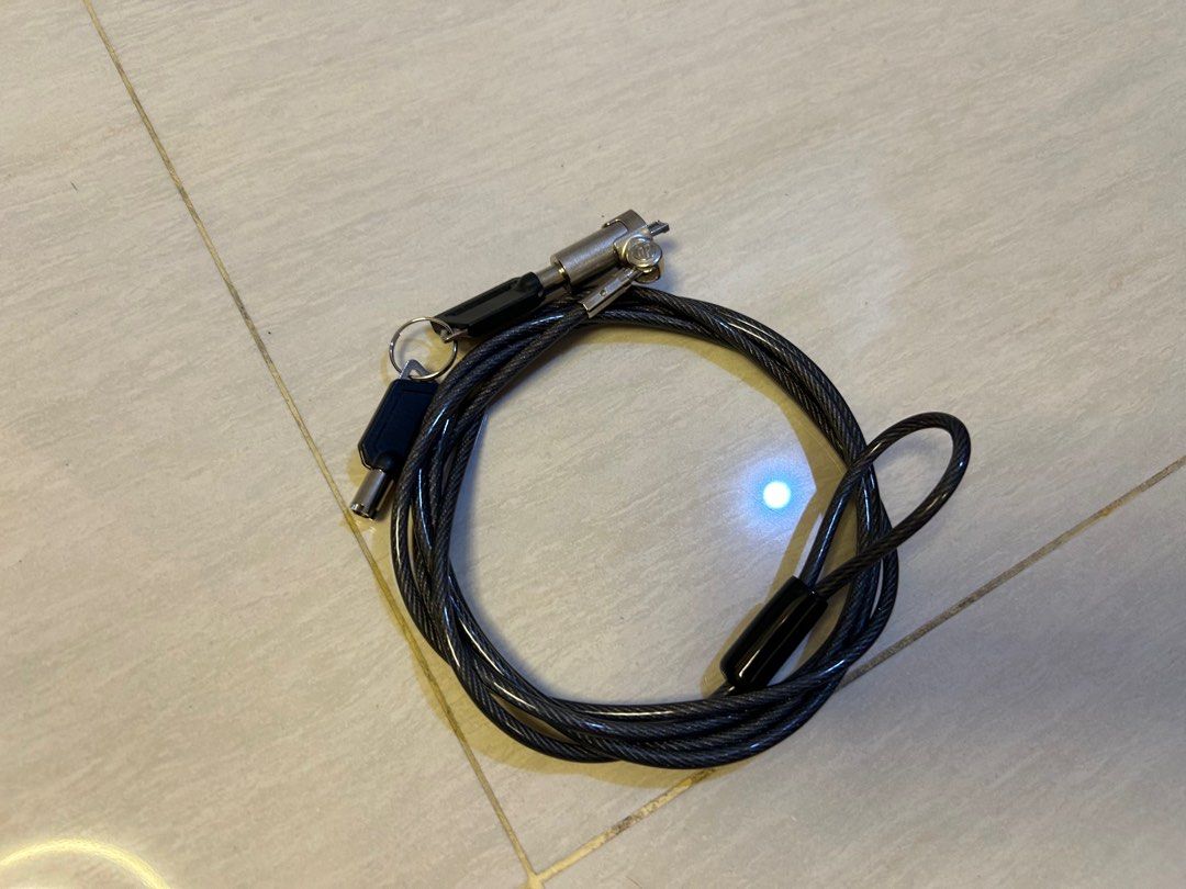 HP Nano Lock Laptop Device Lock with Keys, Computers & Tech, Parts ...